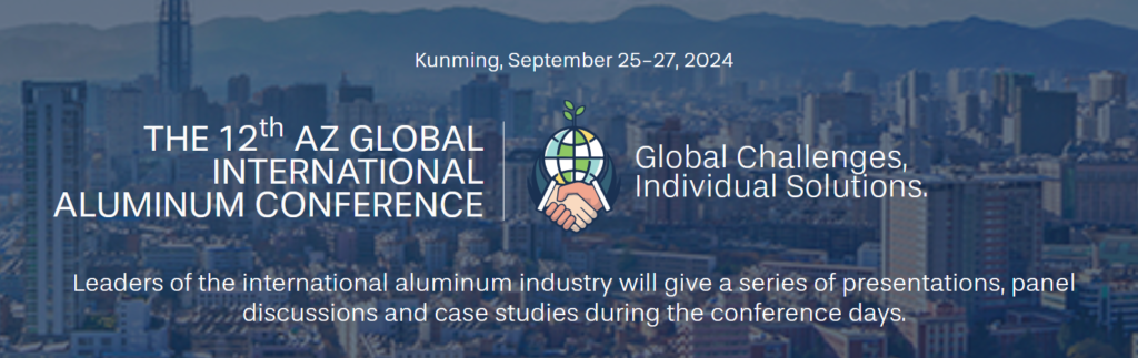 THE 12th AZ GLOBAL INTERNATIONAL ALUMINUM CONFERENCE